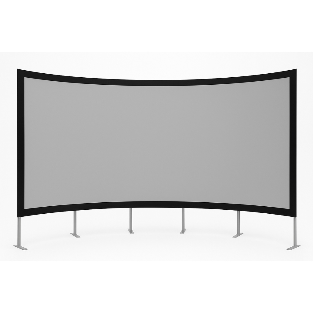 Cylindrical Screen 220 degree | Opencockpits