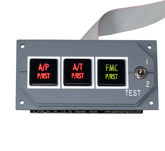 MIP panel AFDS IDC | Opencockpits