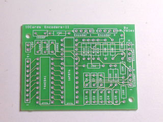 Encoders card (PCB) | Opencockpits